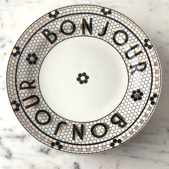 Anthropologie | Kitchen | Anthropologie Bistro Tile Set Of Four Bonjour ...